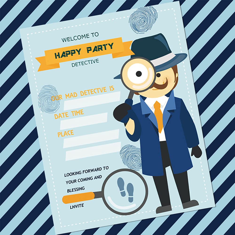 Spy Invitations Templates