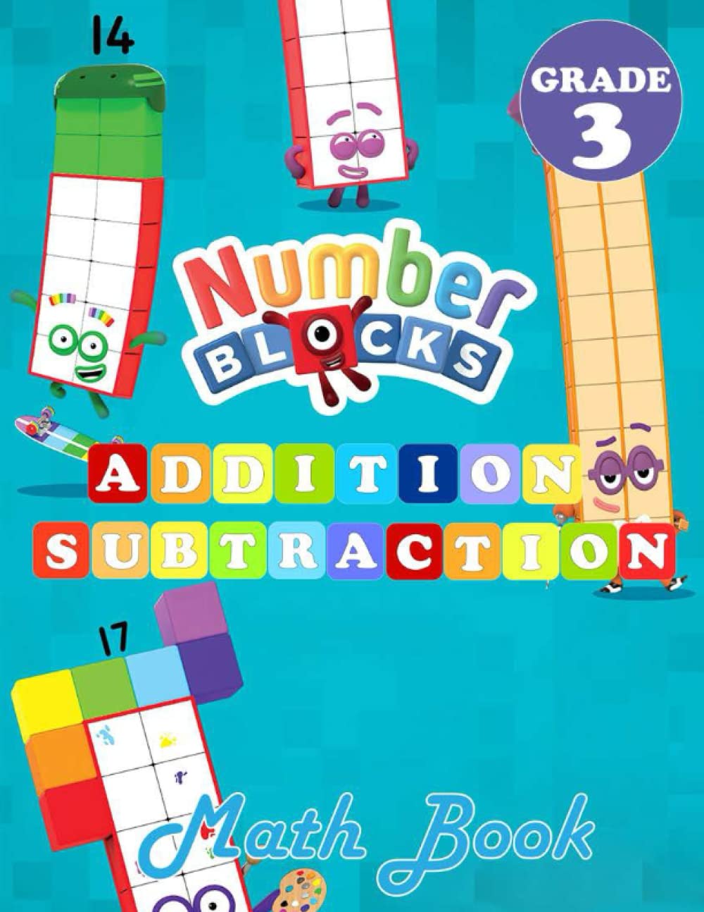 Buy Numberblocks Addition Subtraction Math Book: Math Workbook Grade 3: ...