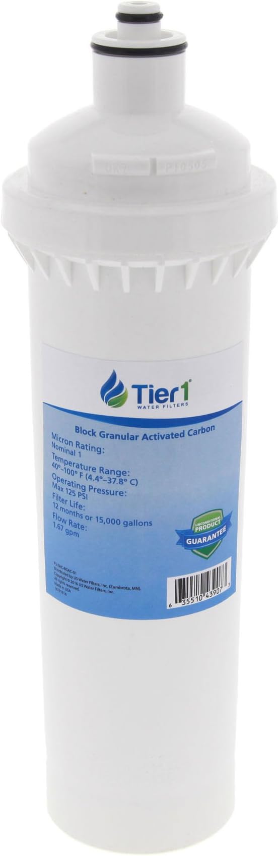 Amazon.com: Tier1 0.5 Micron 10 Inch x 2.5 Inch | Radial Flow Whole ...