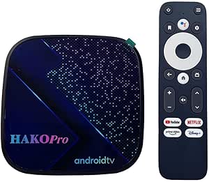 Amazon.com: Android TV Box, HAKO Pro 4GB 64GB Android 11.0 Amlogic ...