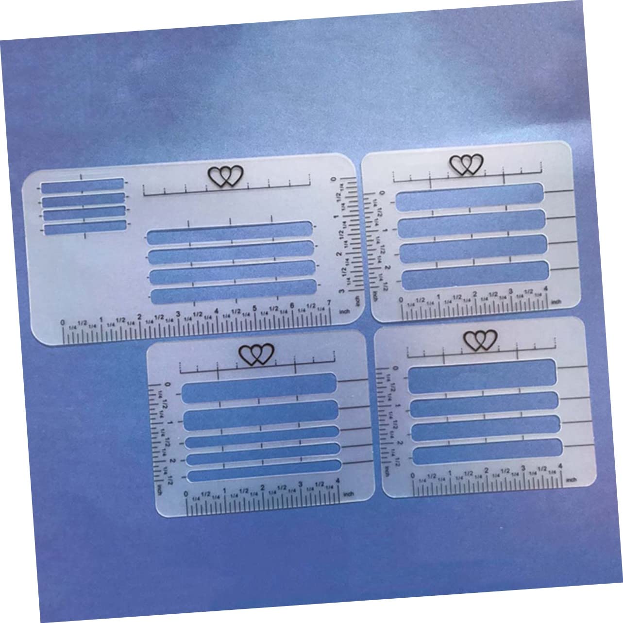 Lurrose 4pcs Envelope Address Template Envelope Addressing Stencil ...