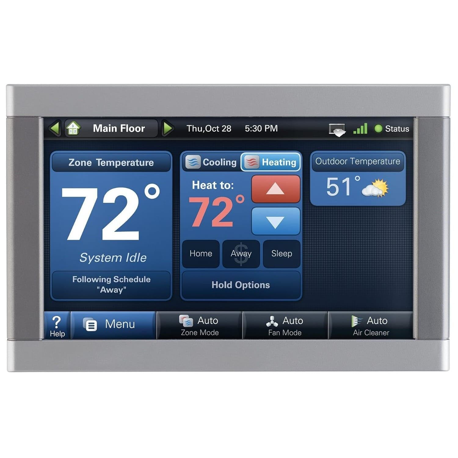 Trane XL1050 ComfortLink Smart Thermostat – Model TZON1050AC52ZC with ...