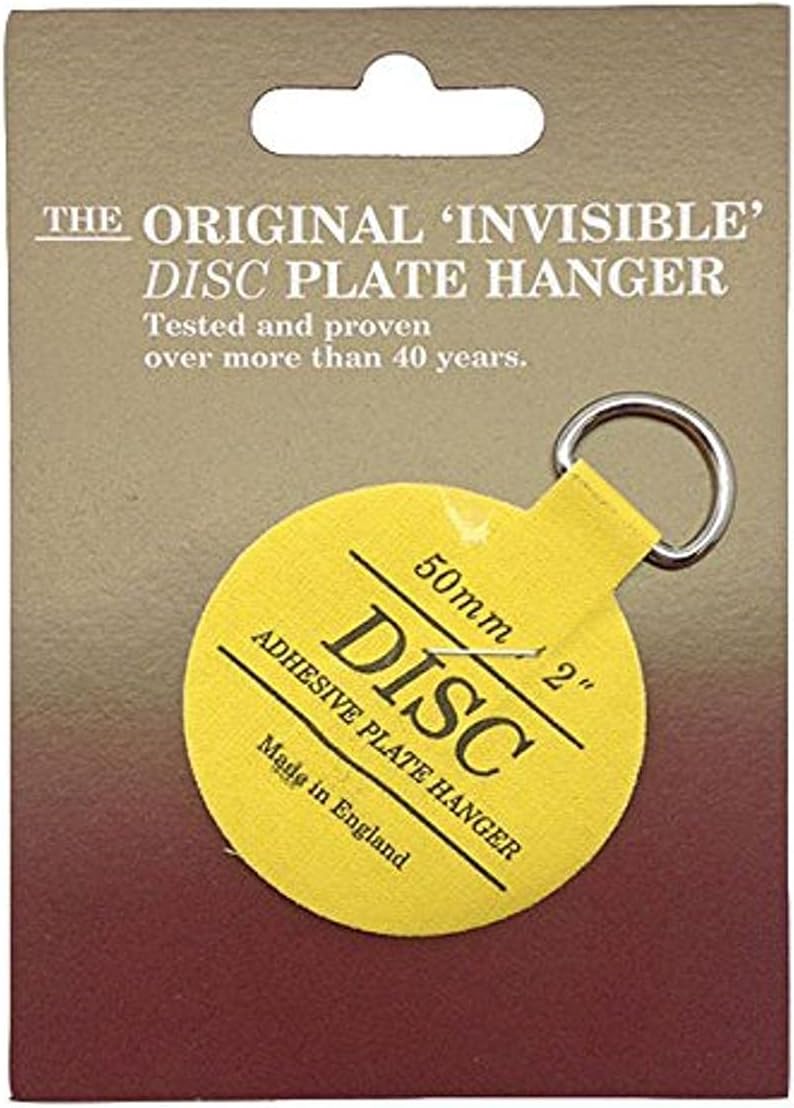 Amazon.com: Flatirons Disc Adhesive Plate Hanger Set (6-2 Inch Hangers ...