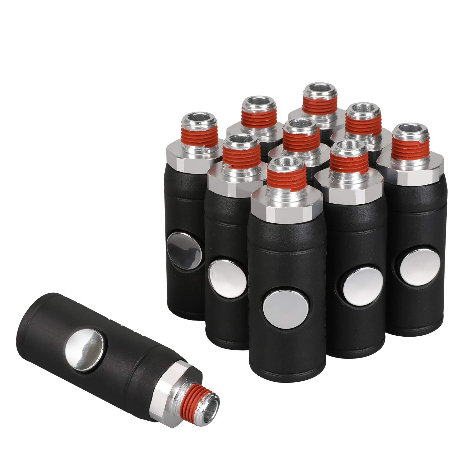 Buy WYNNsky Air Compressor Accessories Fittings, I/M and T Style Push ...