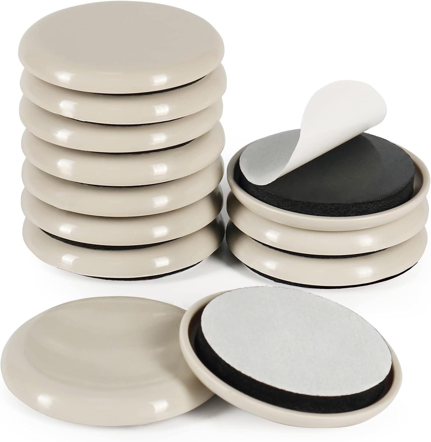 Amazon.com: 12pcs Sliders for Furniture on Carpet 2 inches Moving Pads ...