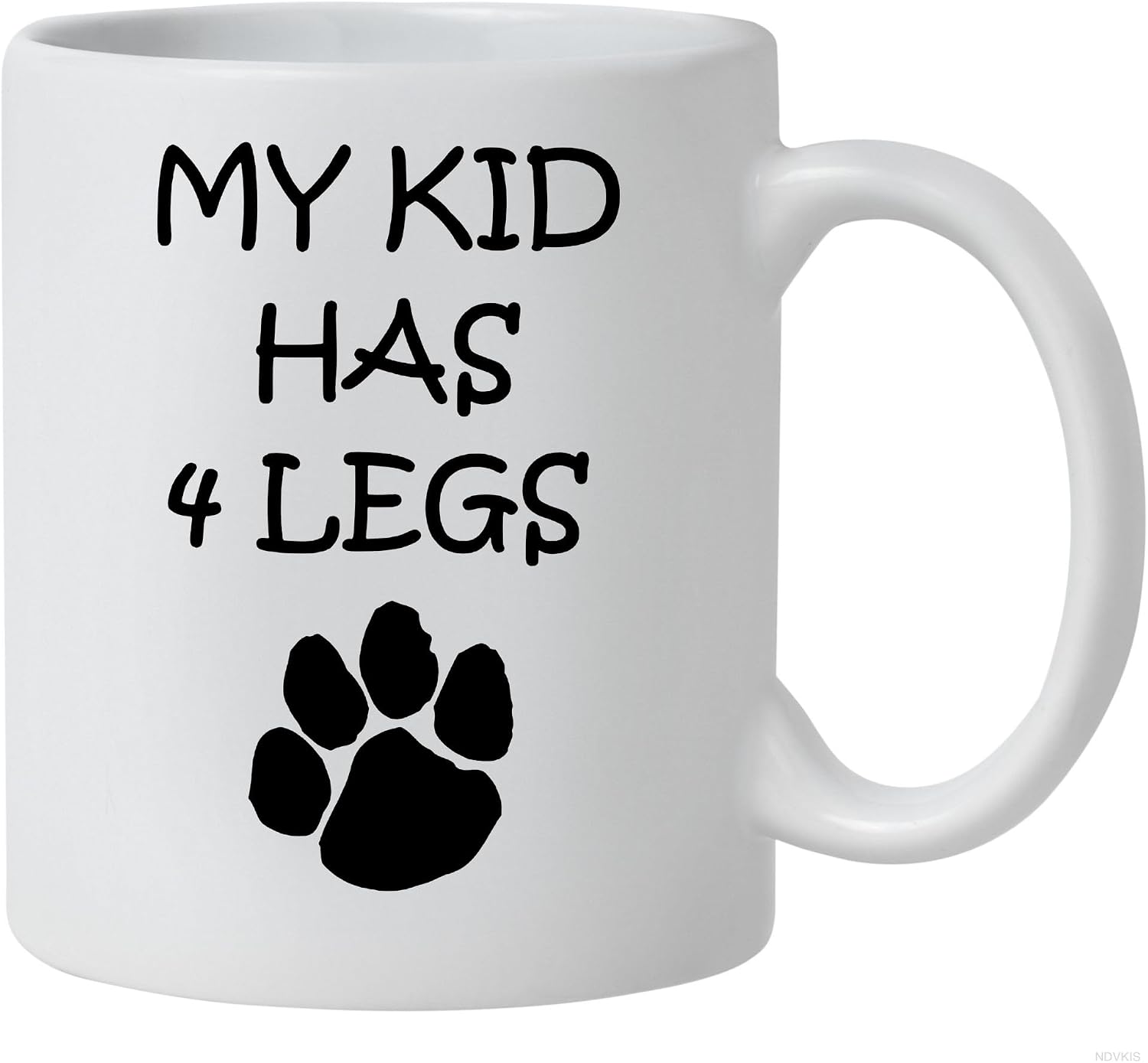 Amazon.com | NDVKIS My Kid Has 4 Legs Mug, Gift For Dog Lover, Dog Mom ...