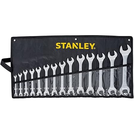 Stanley 14 Pc. Double End Open Jaw Spanner Set ANSI Standard STMT23125 ...