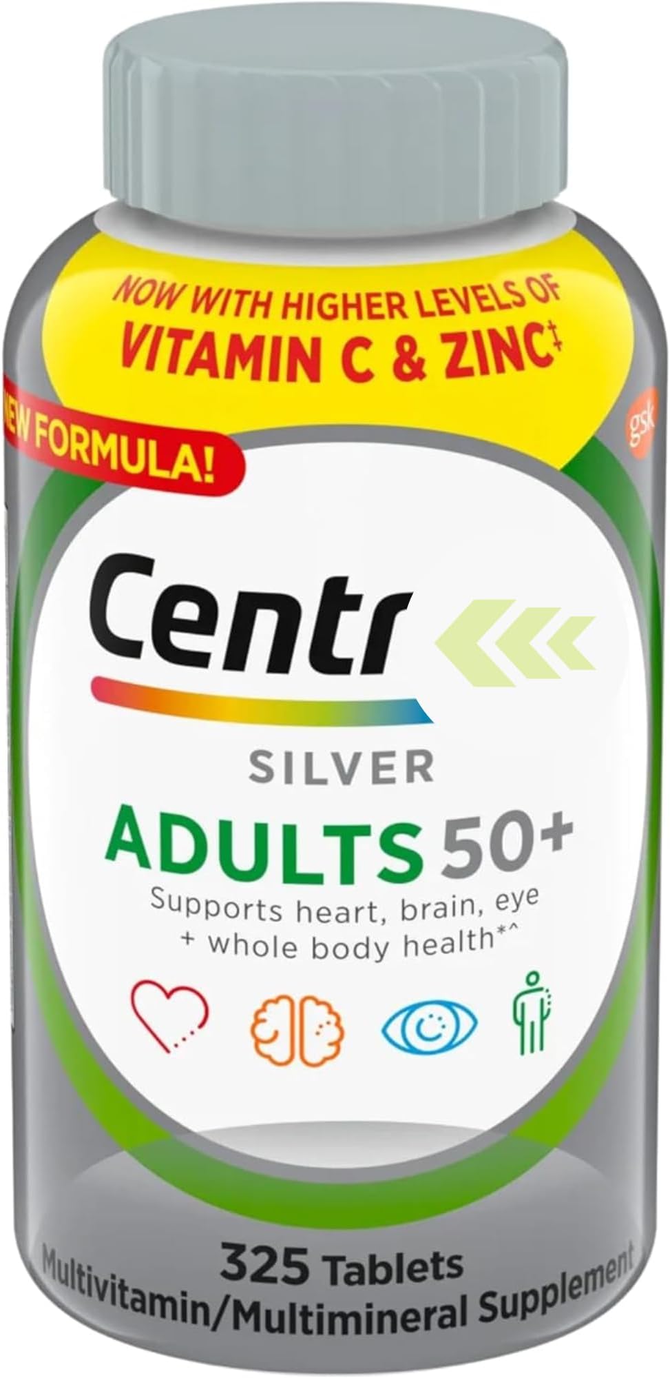 Amazon.com: Centrum Silver Multivitamin for Men 50 Plus, Multivitamin ...