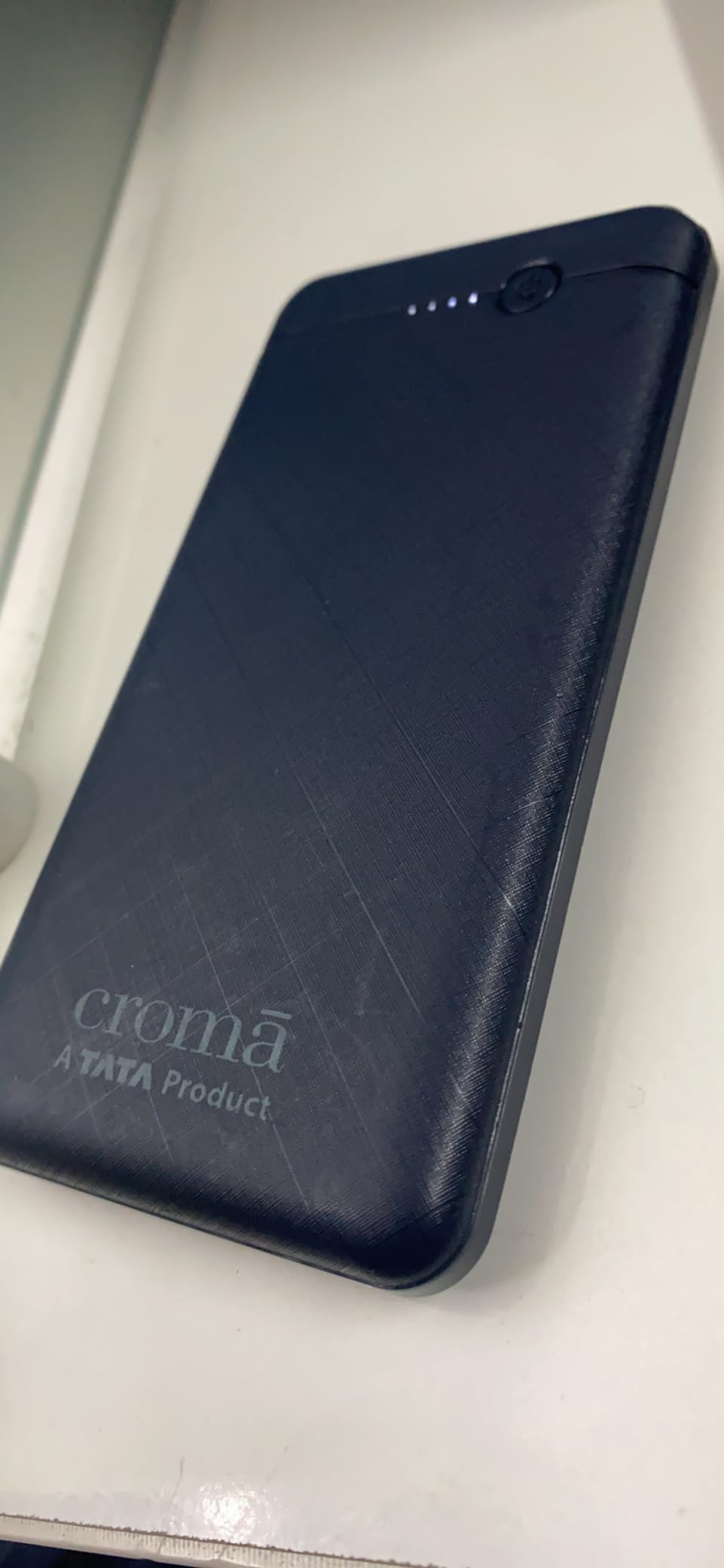 CROMA 10000 mAh Lithium Polymer Power Bank with 12 Watt Fast Charging ...