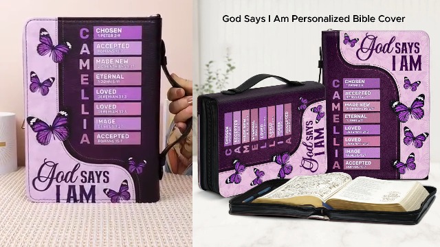 Watch God Say I am Bible Cover on Amazon Live