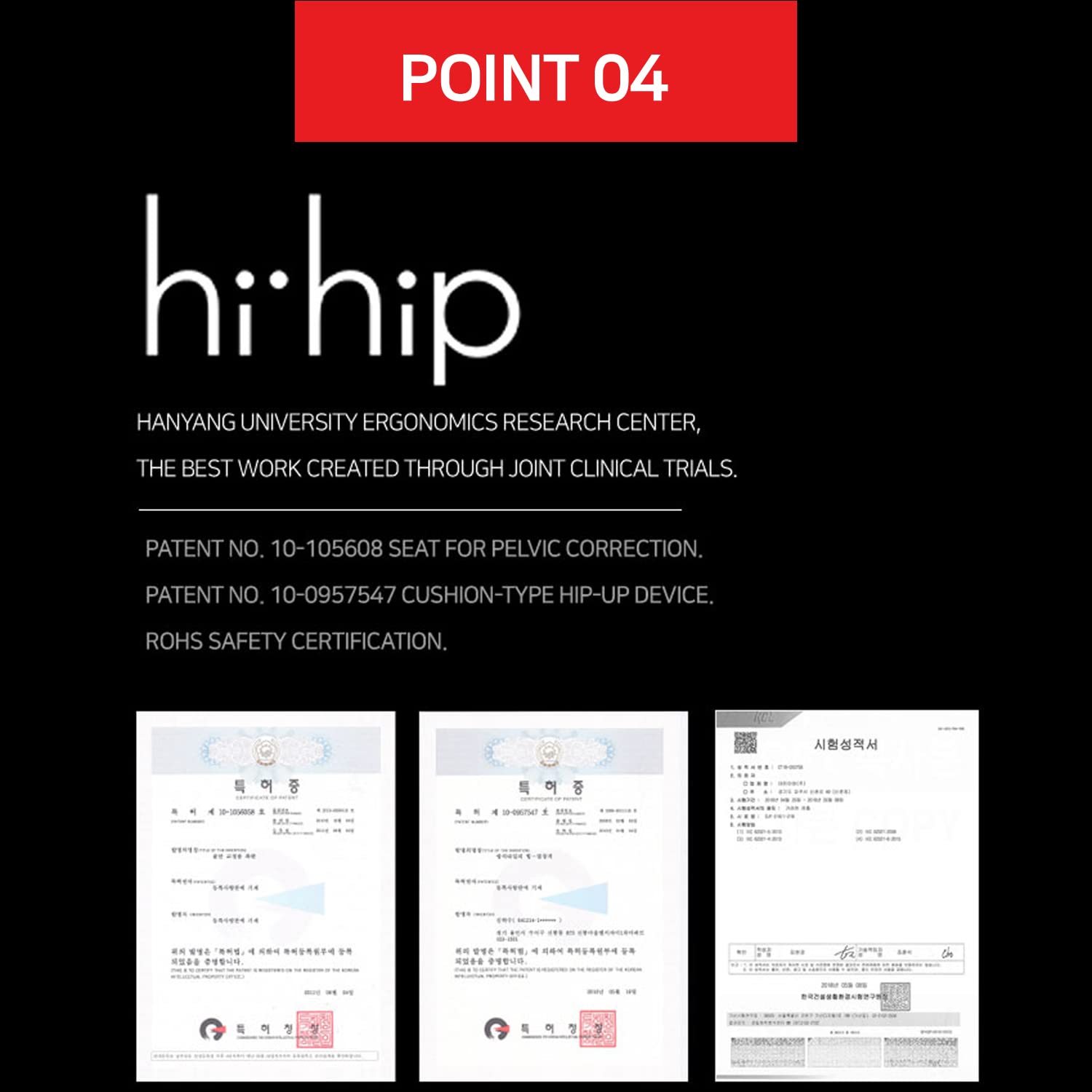 Snapklik.com : HIHIP Patented Comfort Design Hip Correction Chair Seat ...