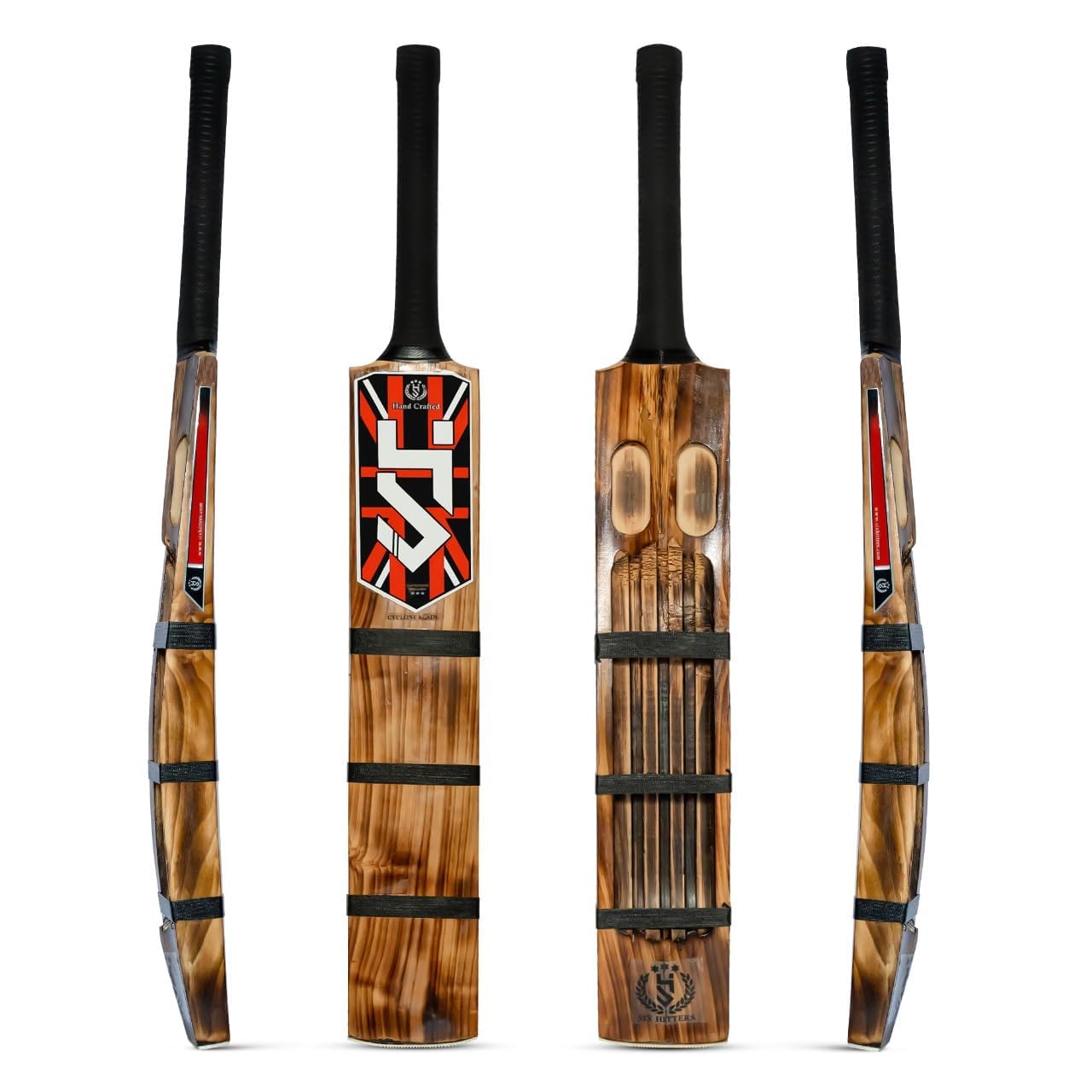 SIX HITTERS SixerX Burn Edition Kashmir Willow Scoop Cricket Tennis Bat ...