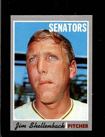 Amazon.com: 1970 TOPPS #389 JIM SHELLENBACK EXMT : Collectibles & Fine Art