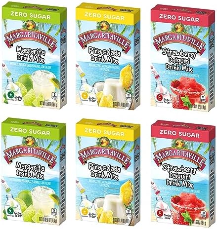 Amazon.com : Margaritaville Singles to Go Water Drink Mix, Variety Pack ...