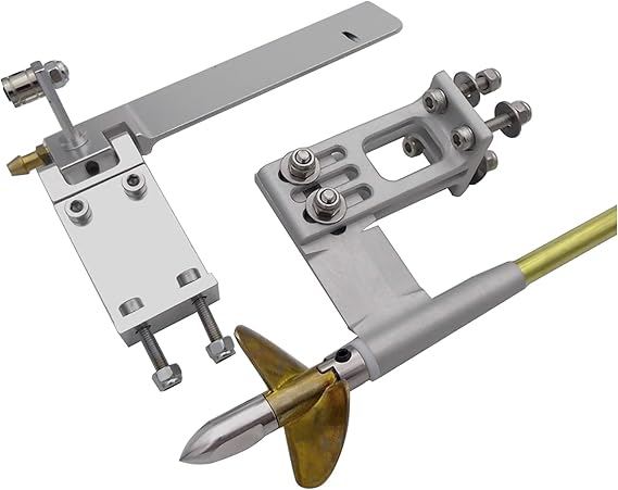 Amazon.com: 4mm Flexible Drive Shaft + 95mm Steering Rudder + 35mm ...