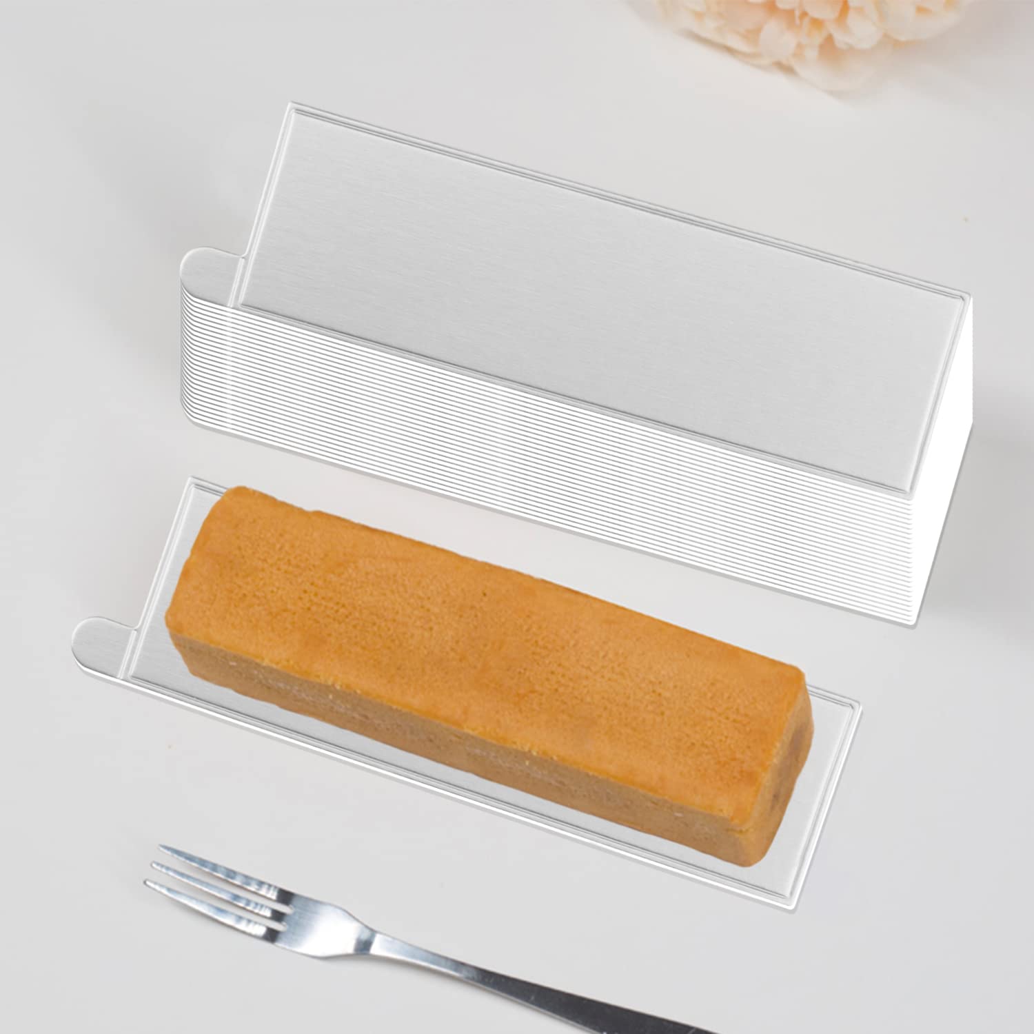 Snapklik.com : 200 Pcs Mini Cake Boards, Silver Mousse Cake Boards Mini ...