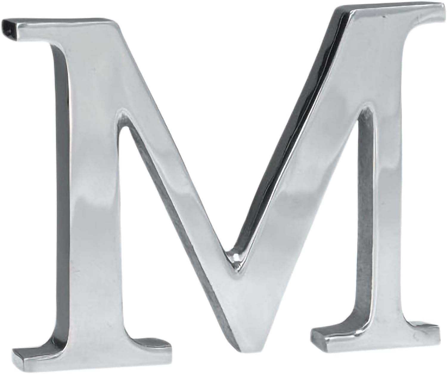 Amazon.com: India Handicrafts 6313 Regal Silver Tone Letter M 6 inch ...