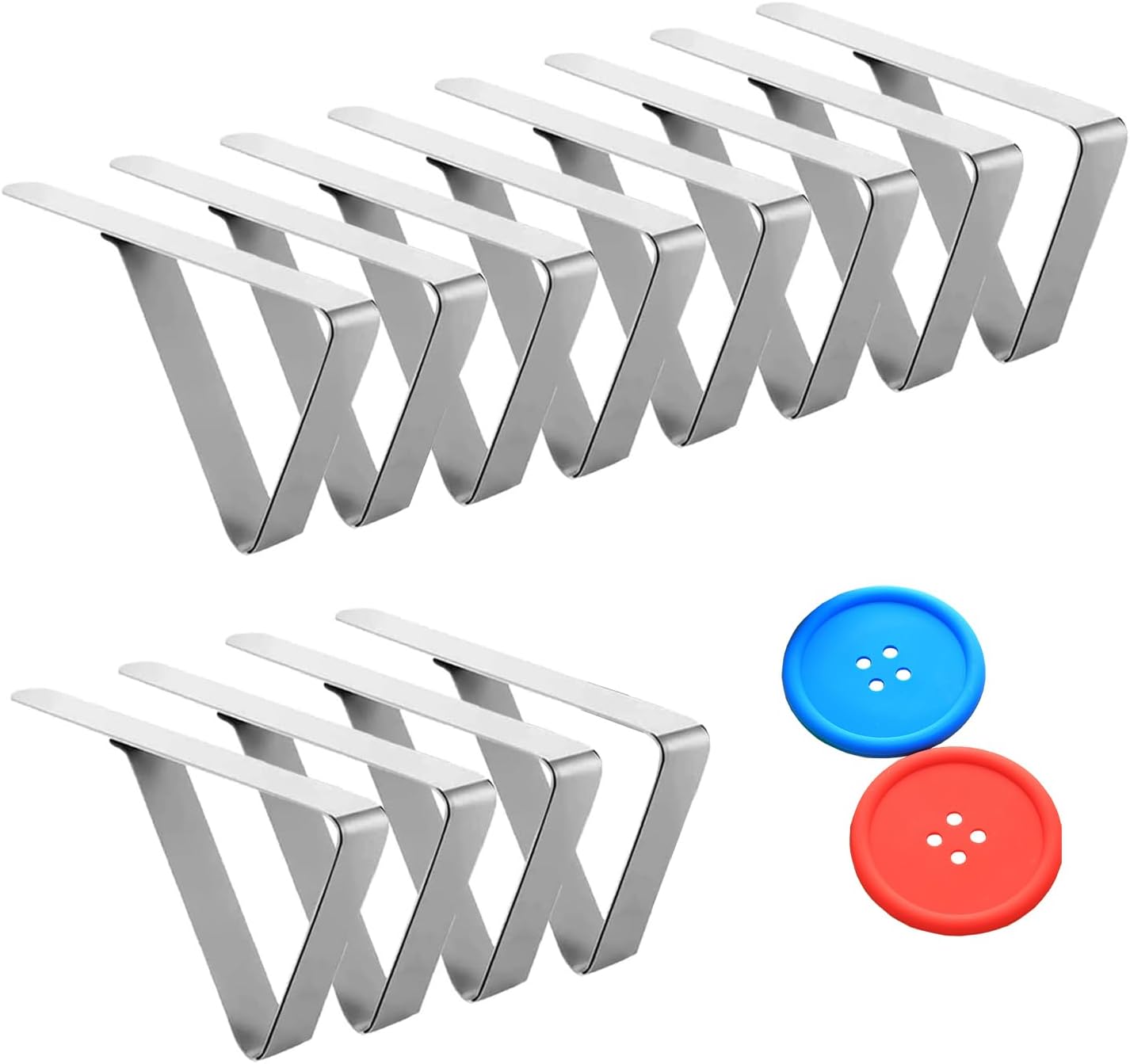 Amazon.com: Tablecloth Clip, Table Clips Made of Stainless Steel ...