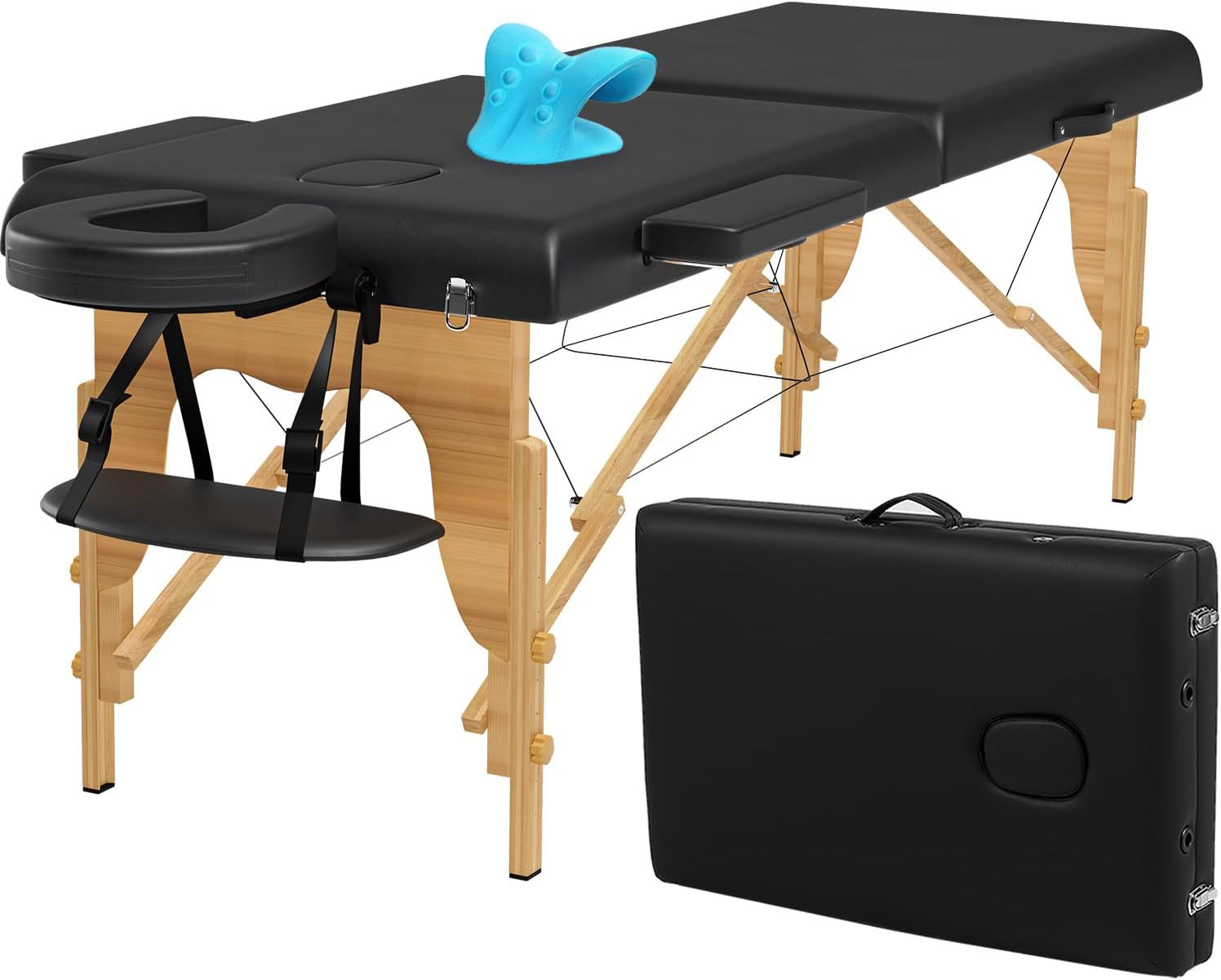 Amazon.com: Massage Table Portable Lash Bed: Folding Physical Therapy ...