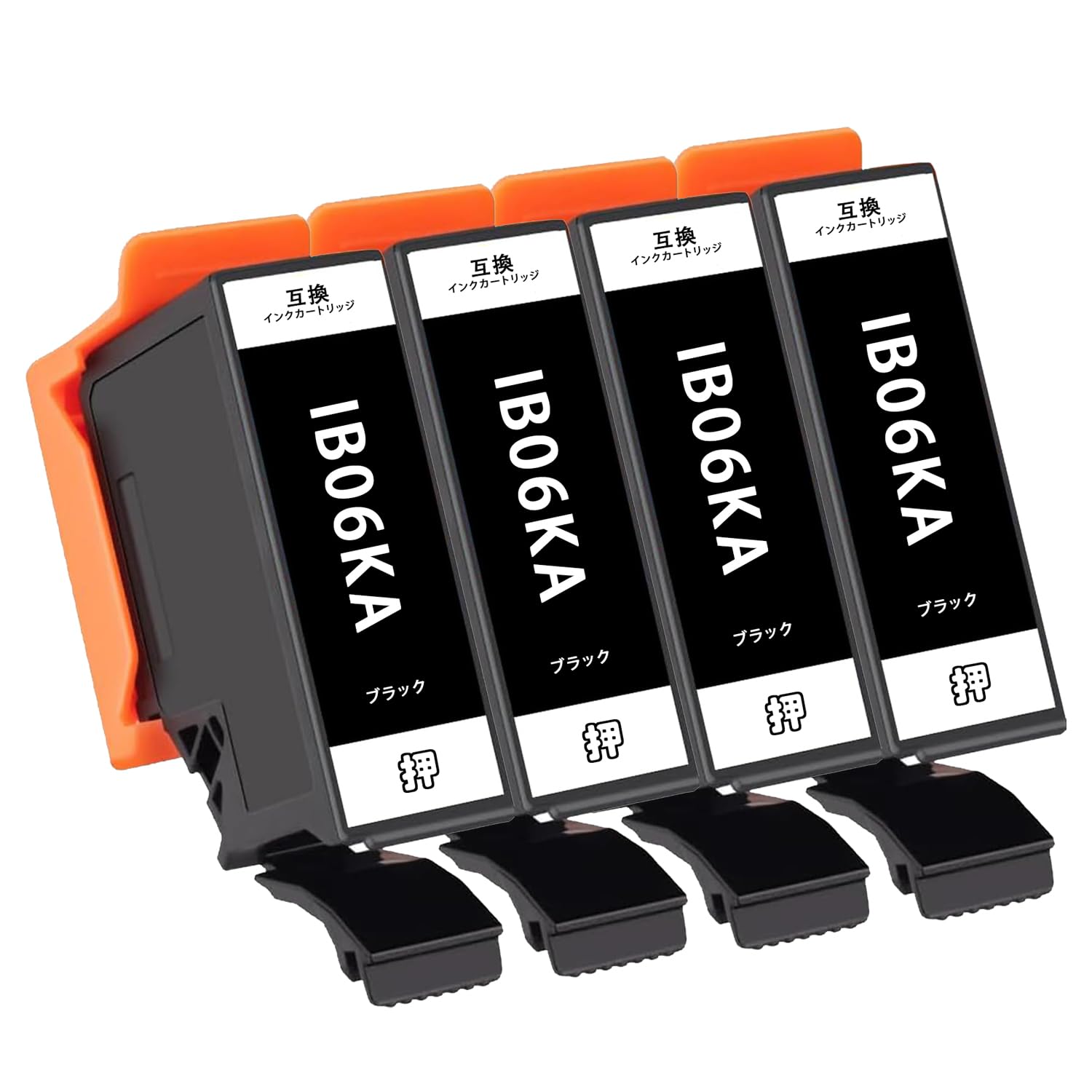 Amazon.co.jp: 【埼京企画】 IB06KA ブラック 4本セット メガネ 互換インクカートリッジ 全色顔料インク採用 (IB06 IB06CL5A) 対応機種:PX-S5010R1 ...