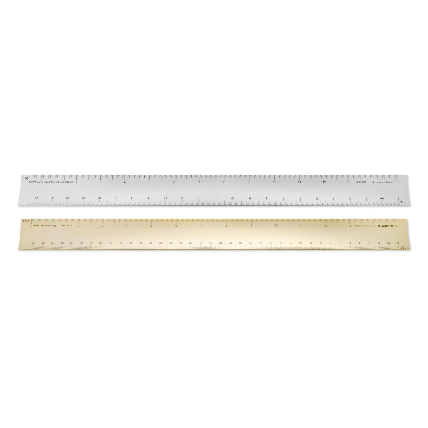 Snapklik.com : Alumicolor 30-cm Aluminum Metric Mechanical Hollow Scale ...