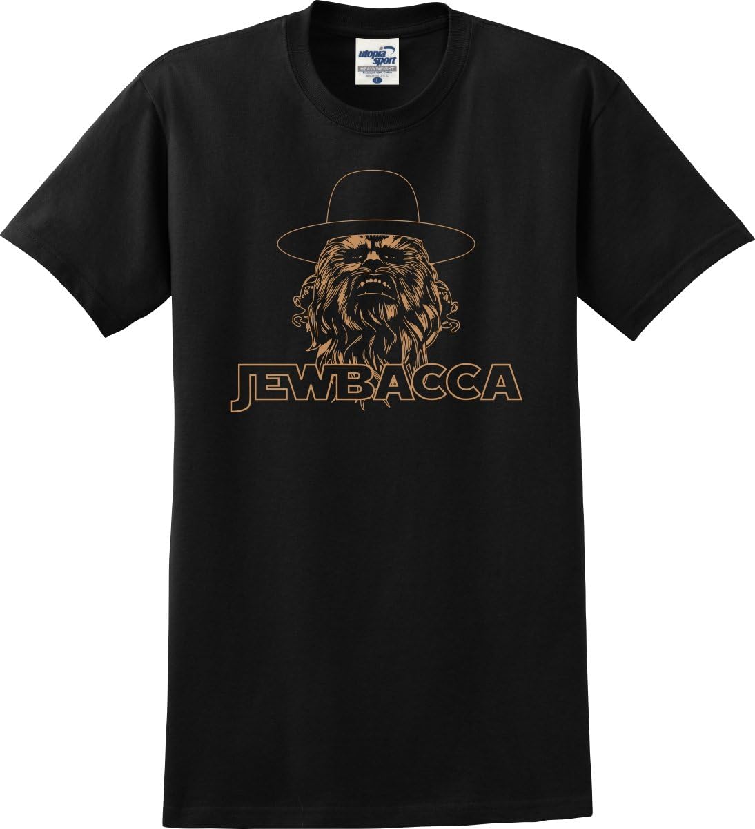Amazon.com: Utopia Sport Jewbacca Chewbacca Parody T-Shirt (S-5X ...
