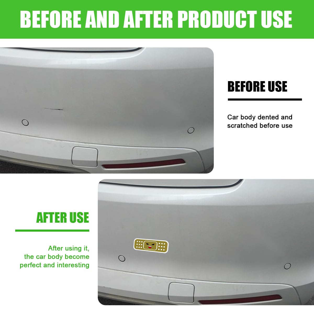 Snapklik.com : Sylvil Large Bandage Vinyl Decal For Car, Funny Stickers ...