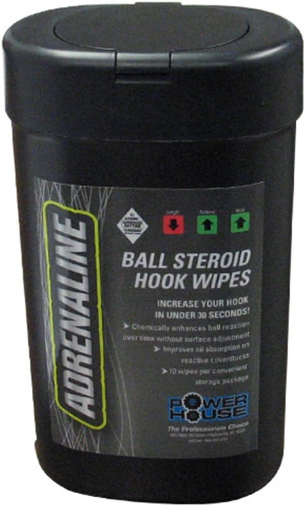 Amazon.com : Powerhouse Ebonite Adrenaline Bowling Ball Wipes : Bowling ...
