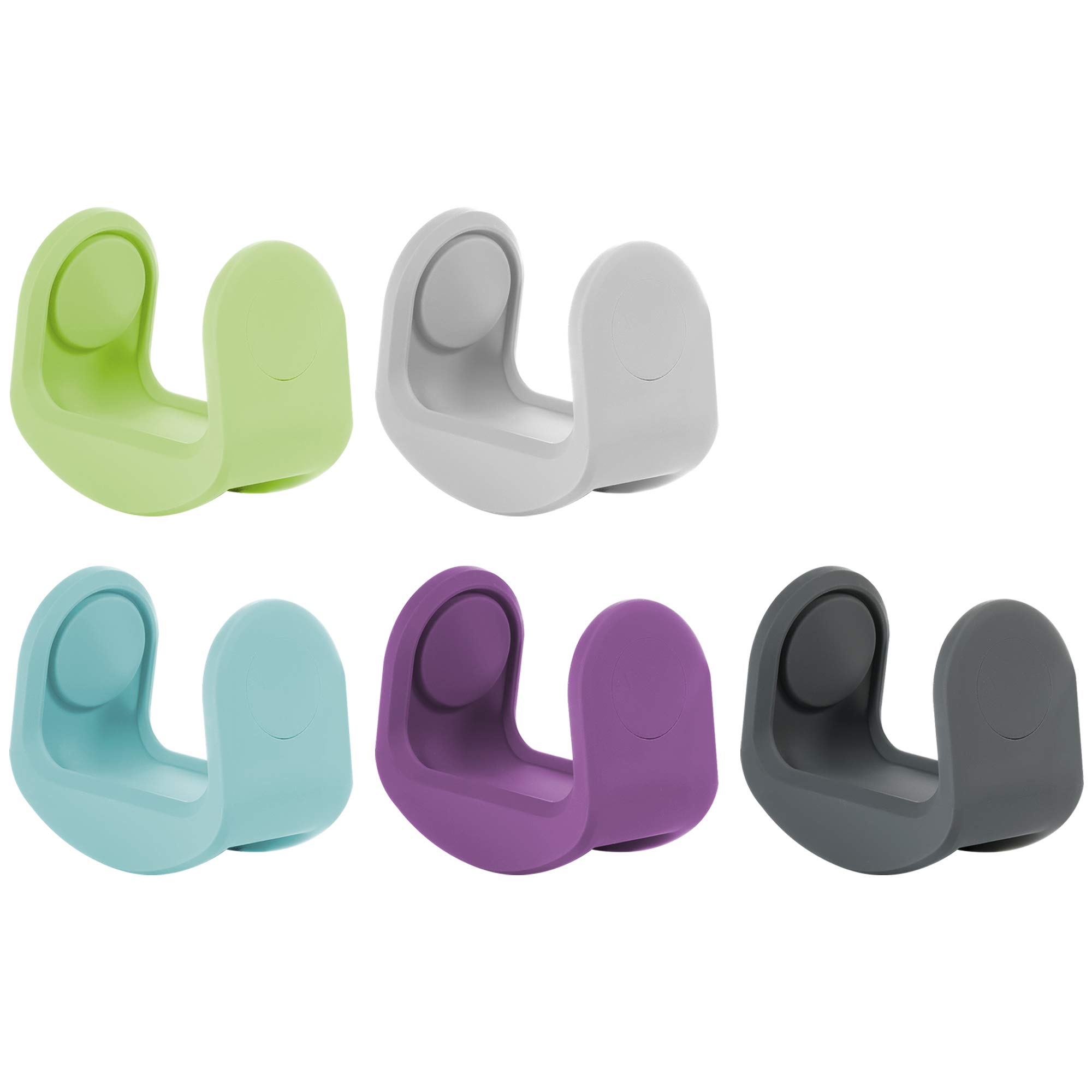 Buy TXEsign Magnetic Silicone Paper Clips Pins Swinging Holder Desk ...