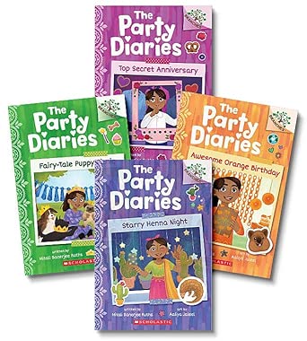 The Party Diaries Series 4 Books Set - Awesome Orange Birthday, Starry ...