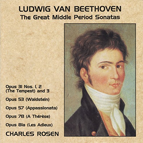 Amazon.com: Beethoven: The Great Middle Period Sonatas : Charles Rosen ...