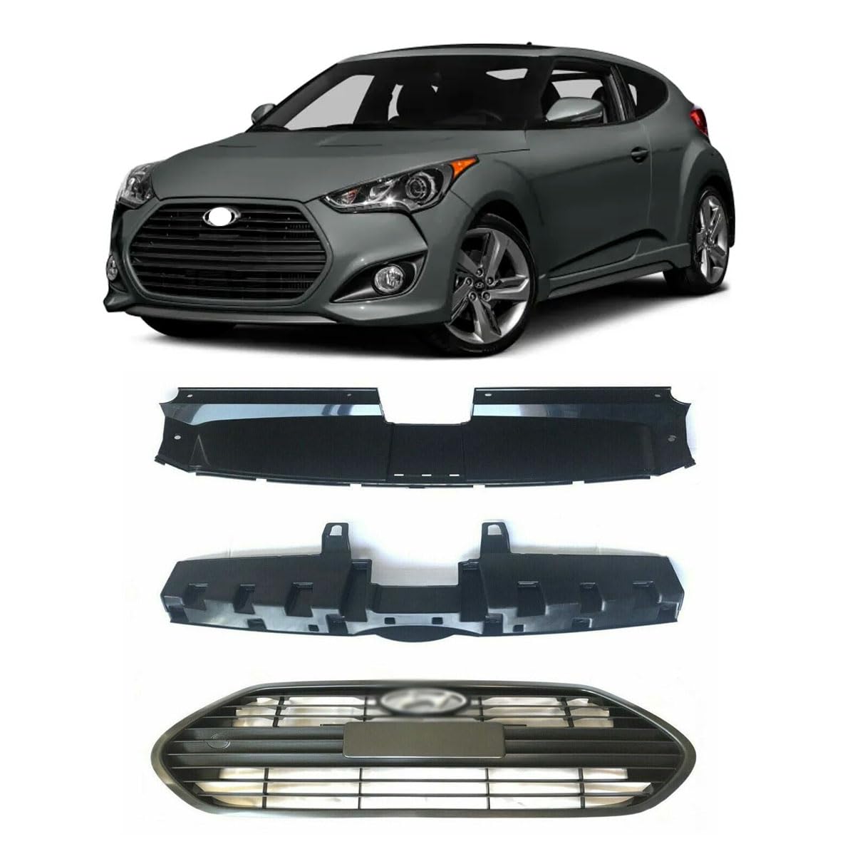 Amazon.com: Generic Genuine OEM 86561-2V510 Front Bumper Grille 5Pcs ...