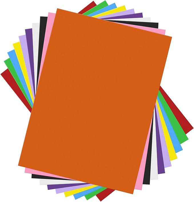 Amazon.com : Greatshoot Colored Poster Board 50Pcs, 11x17 10 Assorted ...