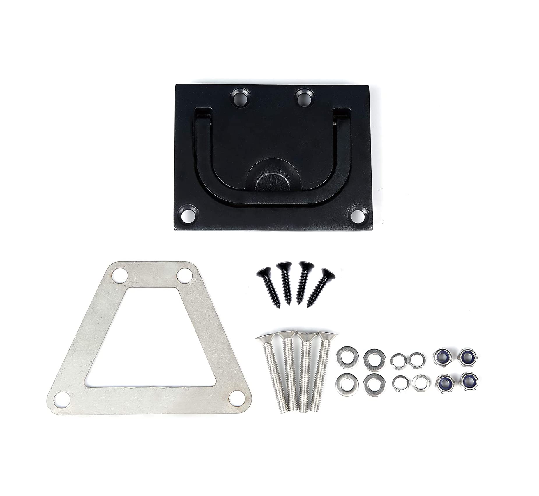 Snapklik.com : Marine Recessed Hatch Pull Handle Black Coating ...
