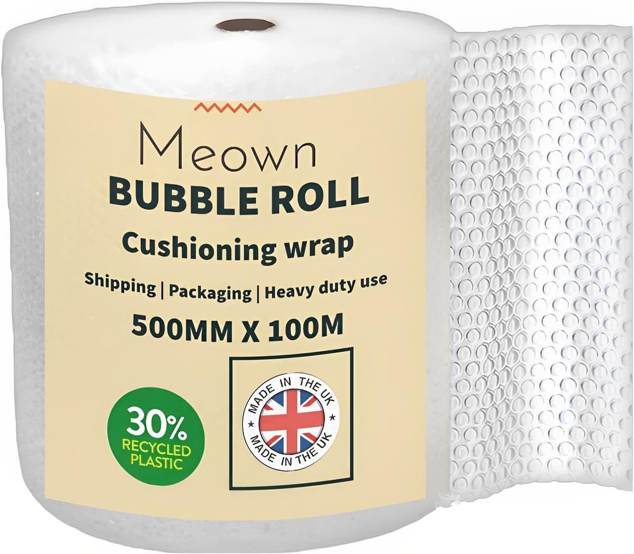 STAR SUPPLIES 1000mm x 50m Transparent Plastic Bubble Wrap : Amazon.co ...