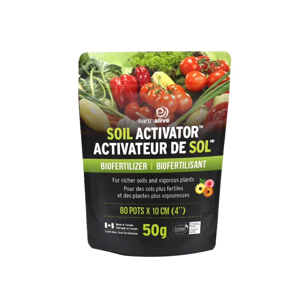 Organic Biofertilizer Soil Activator - 50g | Boosts Yields with Natural ...