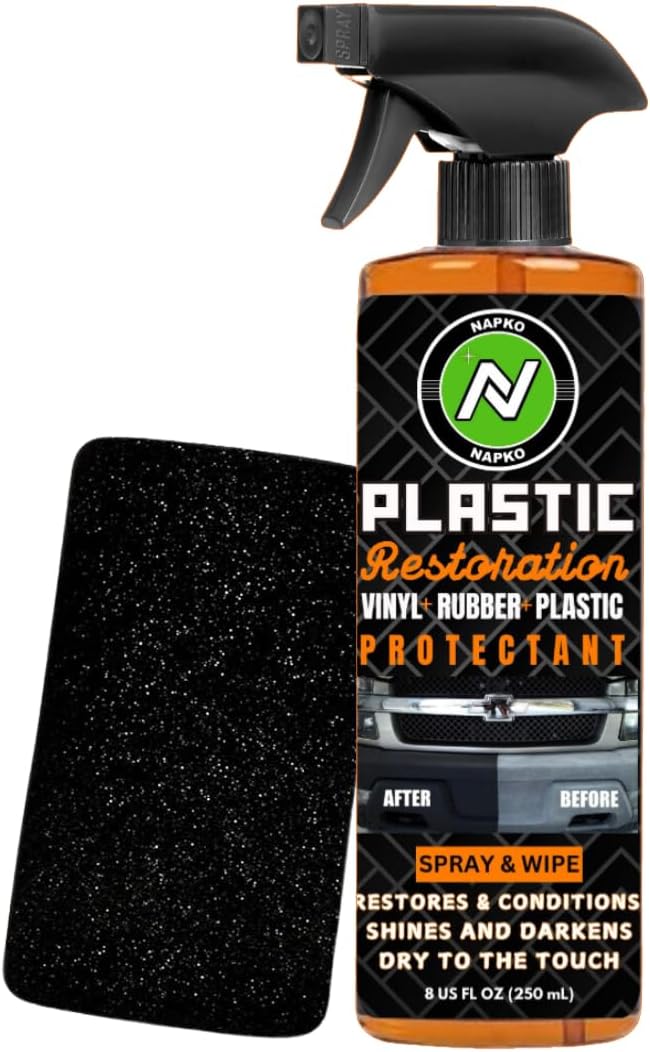 NAPKO POLISHE Plastic Restoration Liquid For Detailing Perfectionist ...