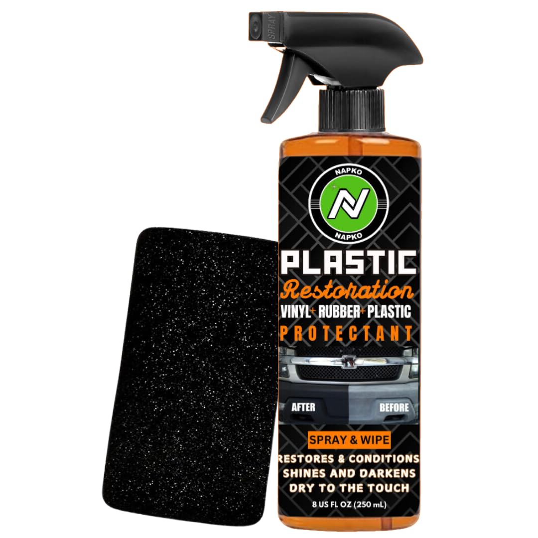 NAPKO POLISHE Plastic Restoration Liquid For Detailing Perfectionist ...