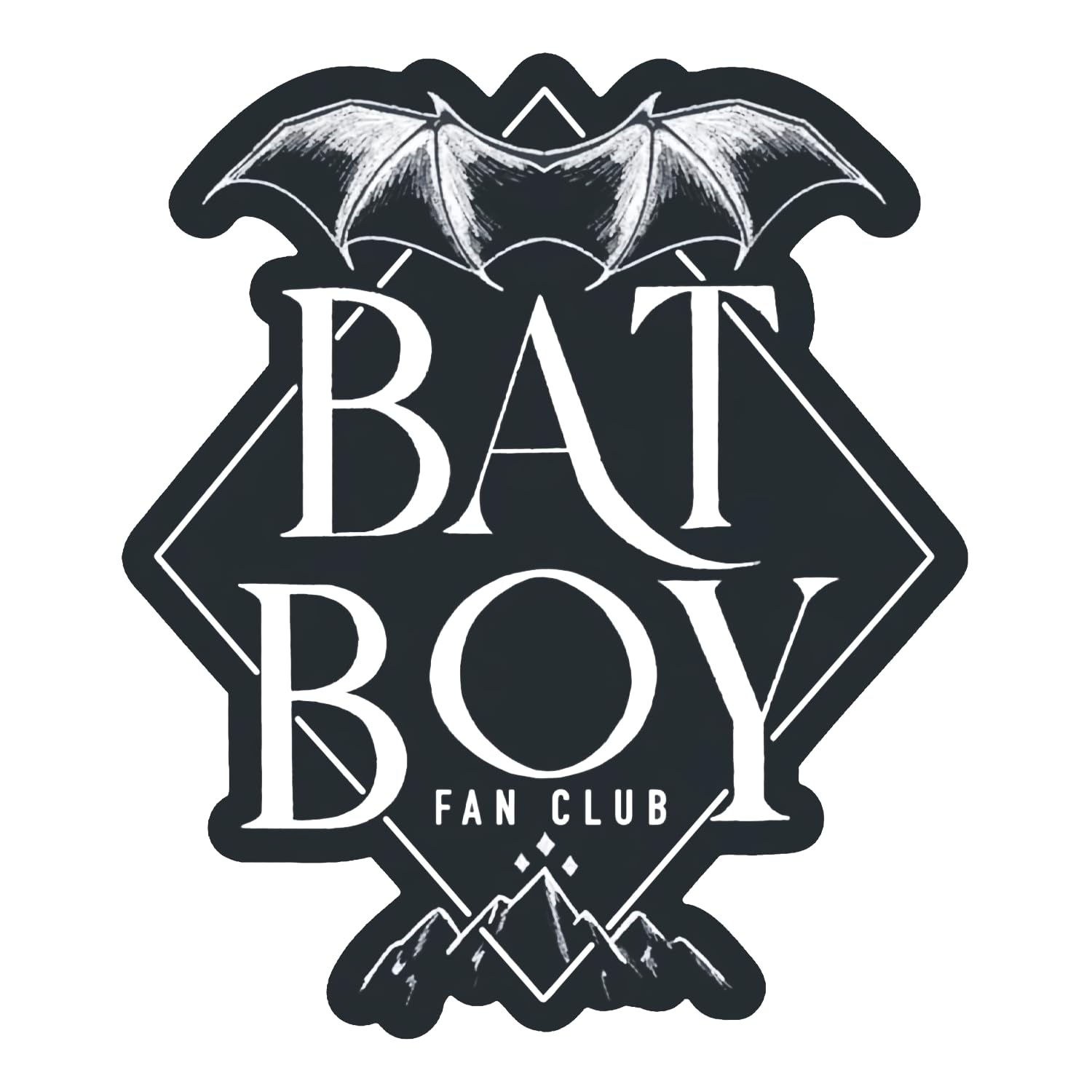 Amazon.com: Boy Bat Club Sticker, Book Sticker, Kindle Sticker, Bookish ...