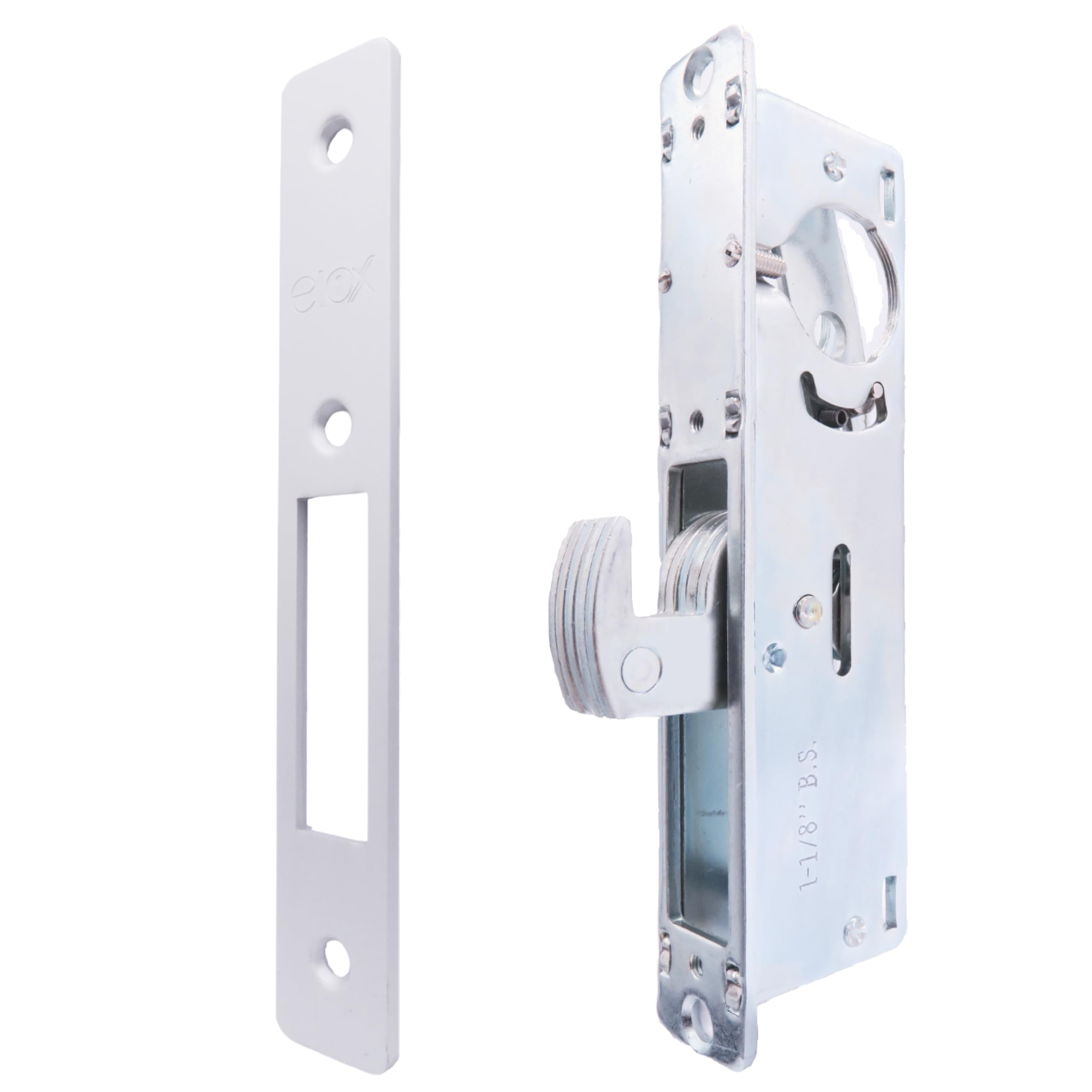 Snapklik.com : Elox Storefront Narrow Stile Mortise Door Lock Hookbolt