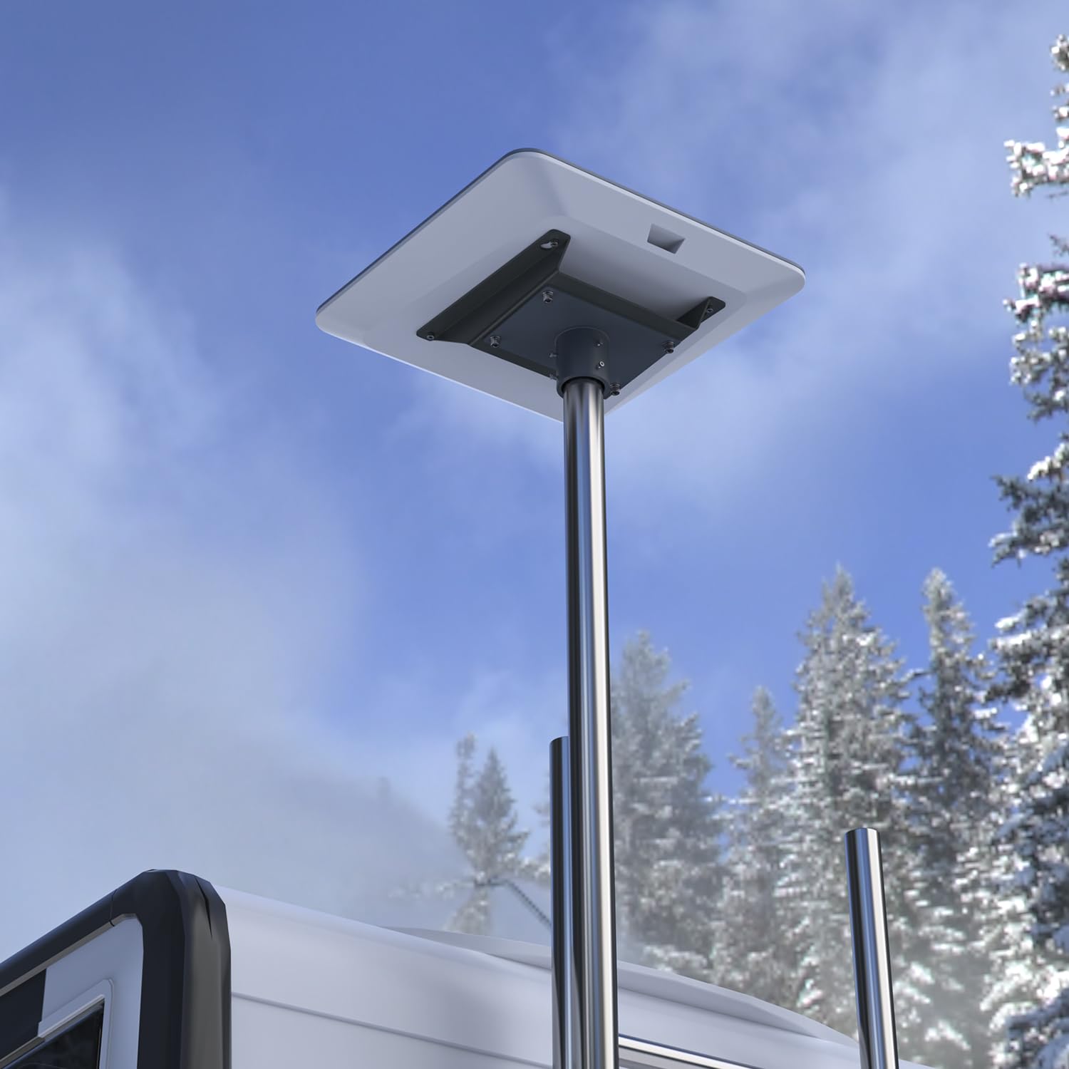 Snapklik.com : Pipe Adapter Mount For Starlink Flat High Performance Dish