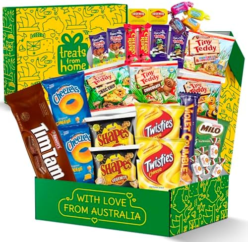 Amazon.com : Australian Snack Gift Box (29 Units) Best Australian Candy ...