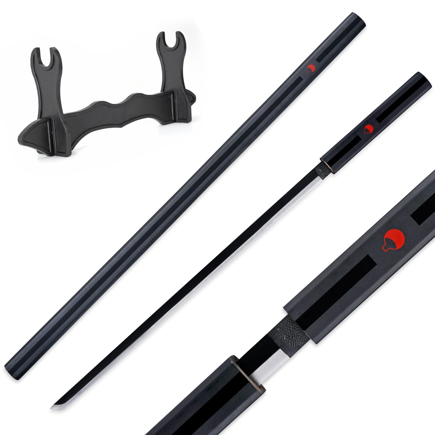 Snapklik.com : ZISU Carbon Steel Katana, Symbol On Both Side, About 39 ...