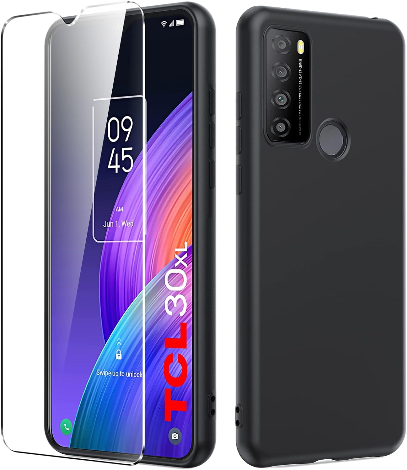 Amazon.com: Dioxide Cellular Phone Case for TCL 30XL, Soft TPU ...