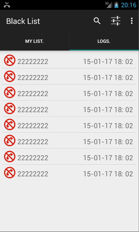 Blacklist - App on Amazon Appstore