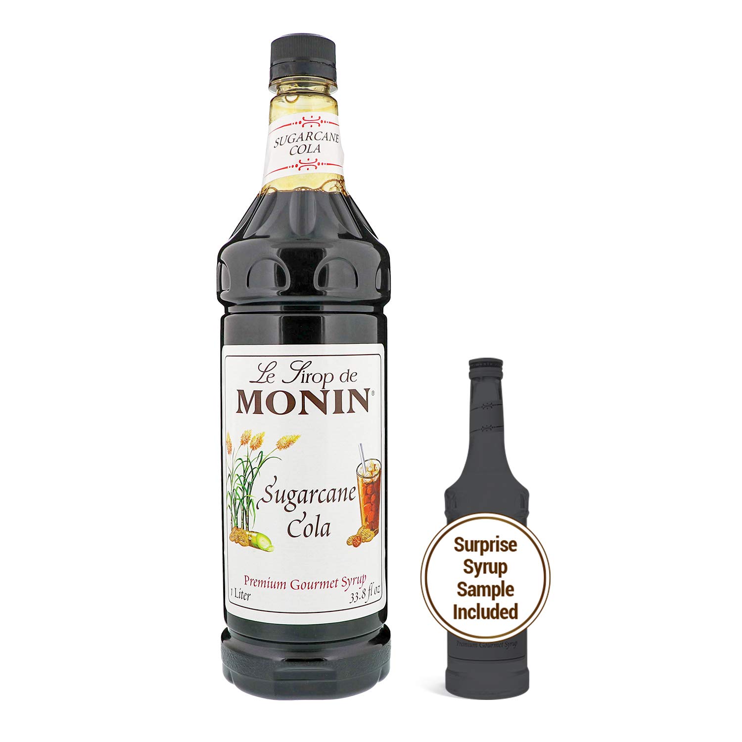 Buy Monin - Sugarcane Cola , Authentic Cola Flavor, Great for Soda ...
