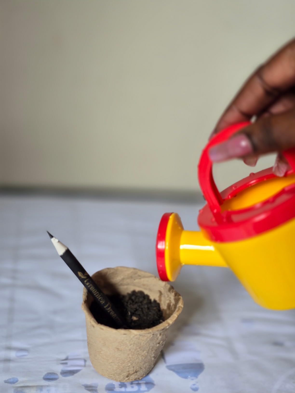 Amazon.com: Sotiff 24 Pieces Plastic Watering Cans for Kids Watering ...