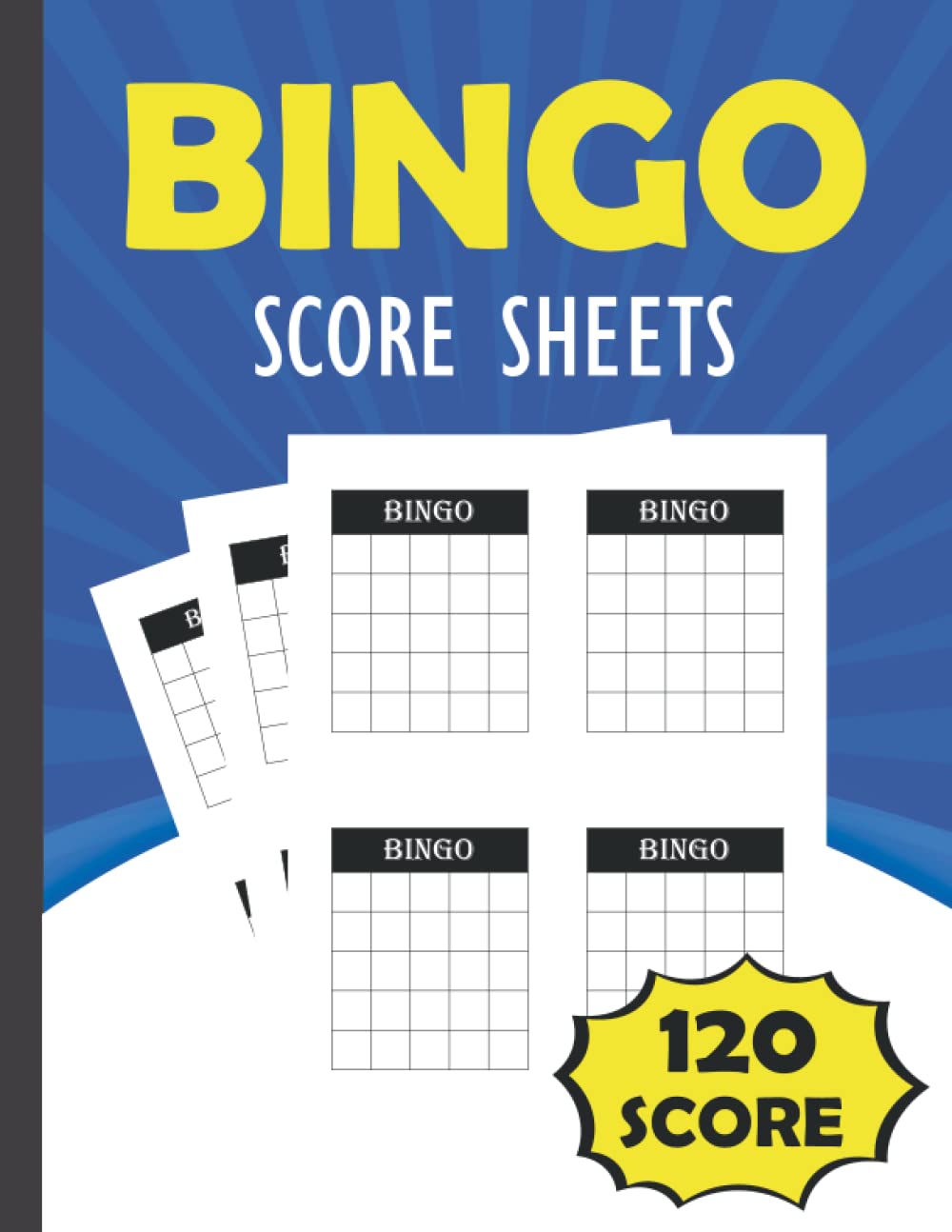 Bingo Score Sheets Blank Bingo Cards Bingo Paper Cards Sheets ...