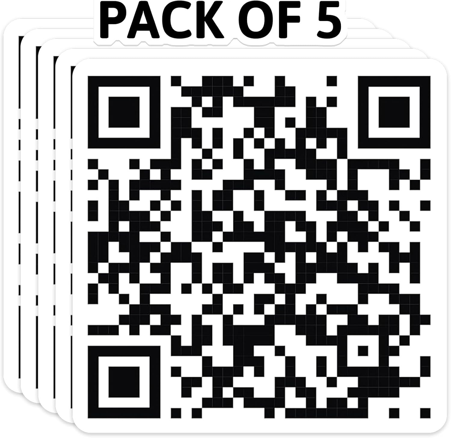 Ocqotat Qr Code Sticker Qr Code Prank Stickersfunny Prank Jokes Stuff Ts5 Pack