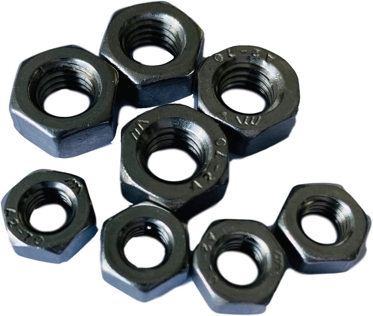 100St. EDELSTAHL Mutter/Sechskantmutter M2 M3 M4 M5 M6 M8 in V2A ...